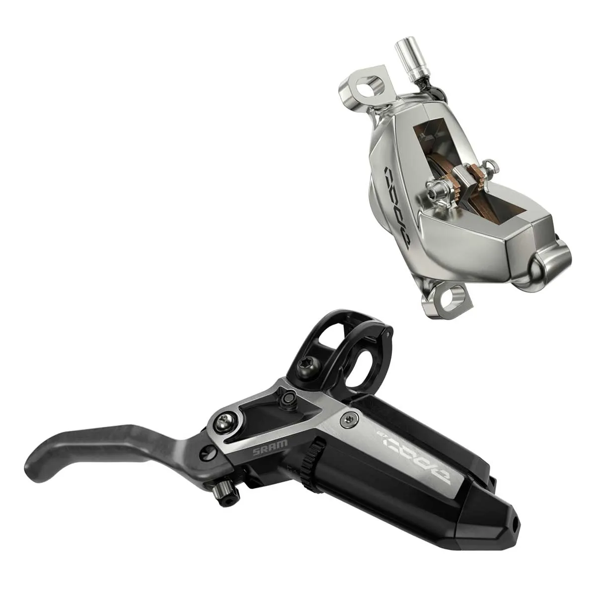 Sram Code Ultimate Stealth Scheibenbremse Hinterrad 4 Kolben Bremssattel - TNC-Hamburg