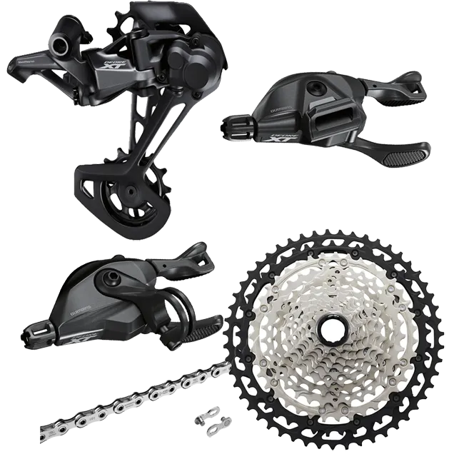 Shimano XT Upgrade-Kit M8100 MTB 12x1 fach Kassette 10-51 Zähne - TNC-Hamburg