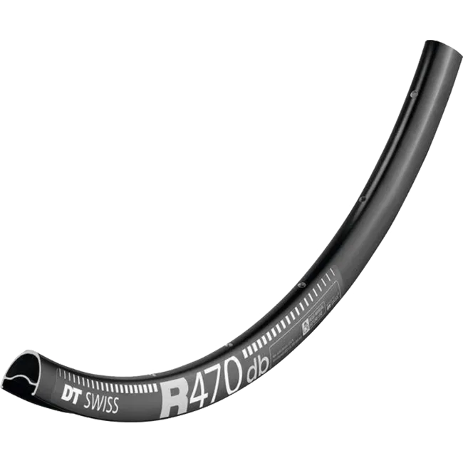 DT Swiss R 470 DB Felge Road Disc 28 Zoll / 700C schwarz 24 Loch - TNC ...