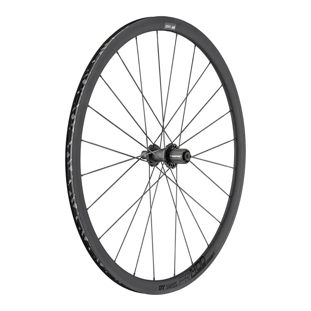 DT Swiss PR 1400 Dicut 32 Oxic Hinterrad Clincher UB - TNC-Hamburg