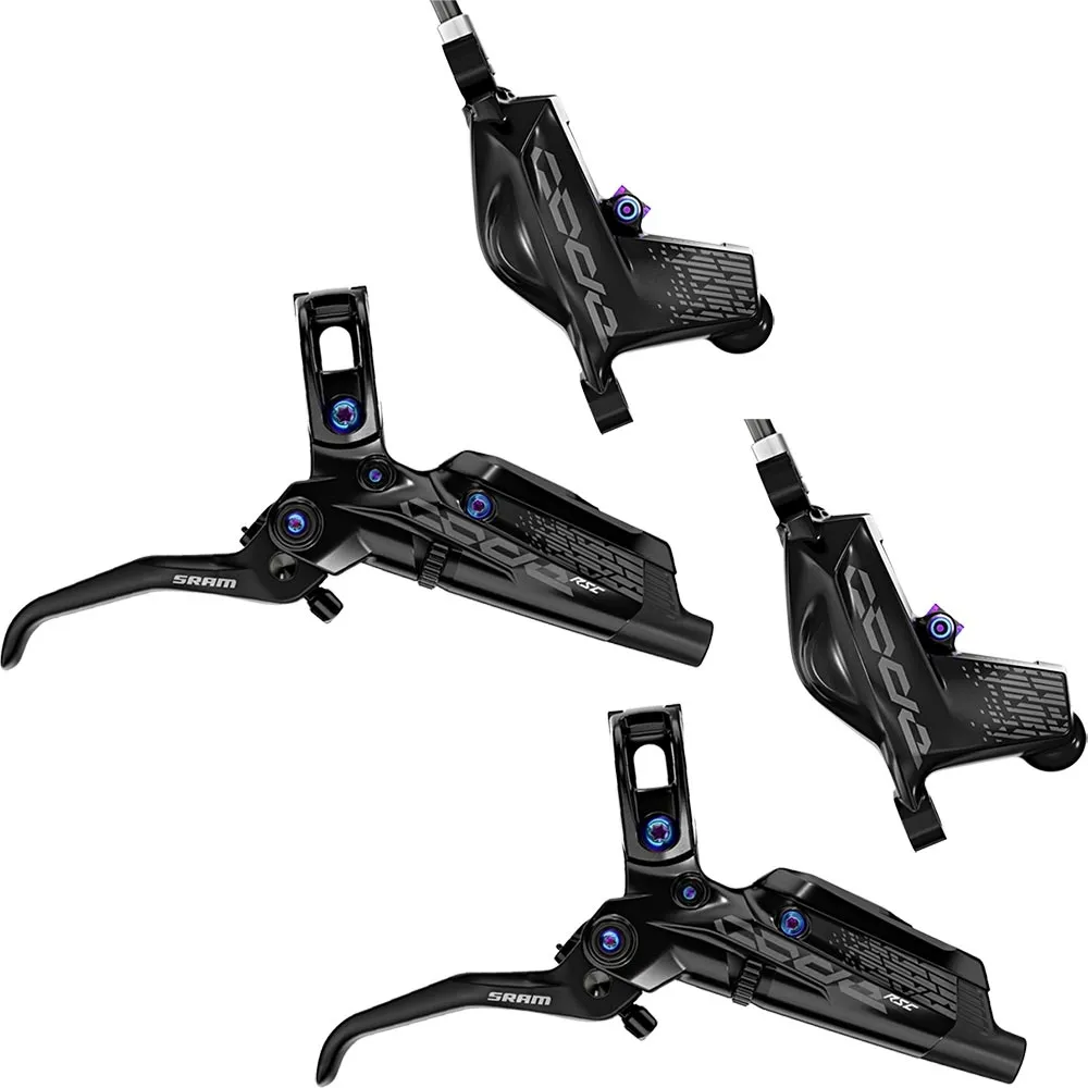 Disc Set Sram Code RSC Scheibenbremsen black-rainbow - TNC-Hamburg