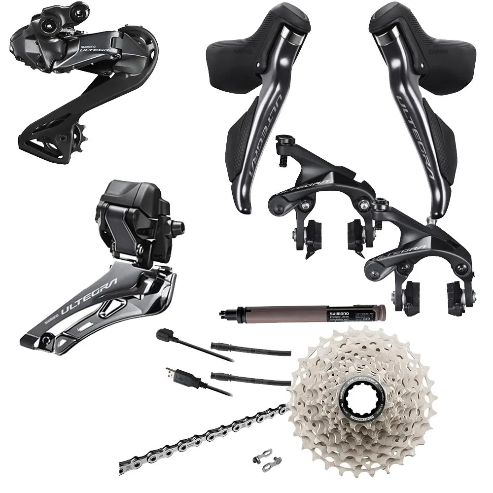 Shimano Ultegra Di2 Upgrade Kit R8150 Rim-Brake komplett 12x2-fach ...