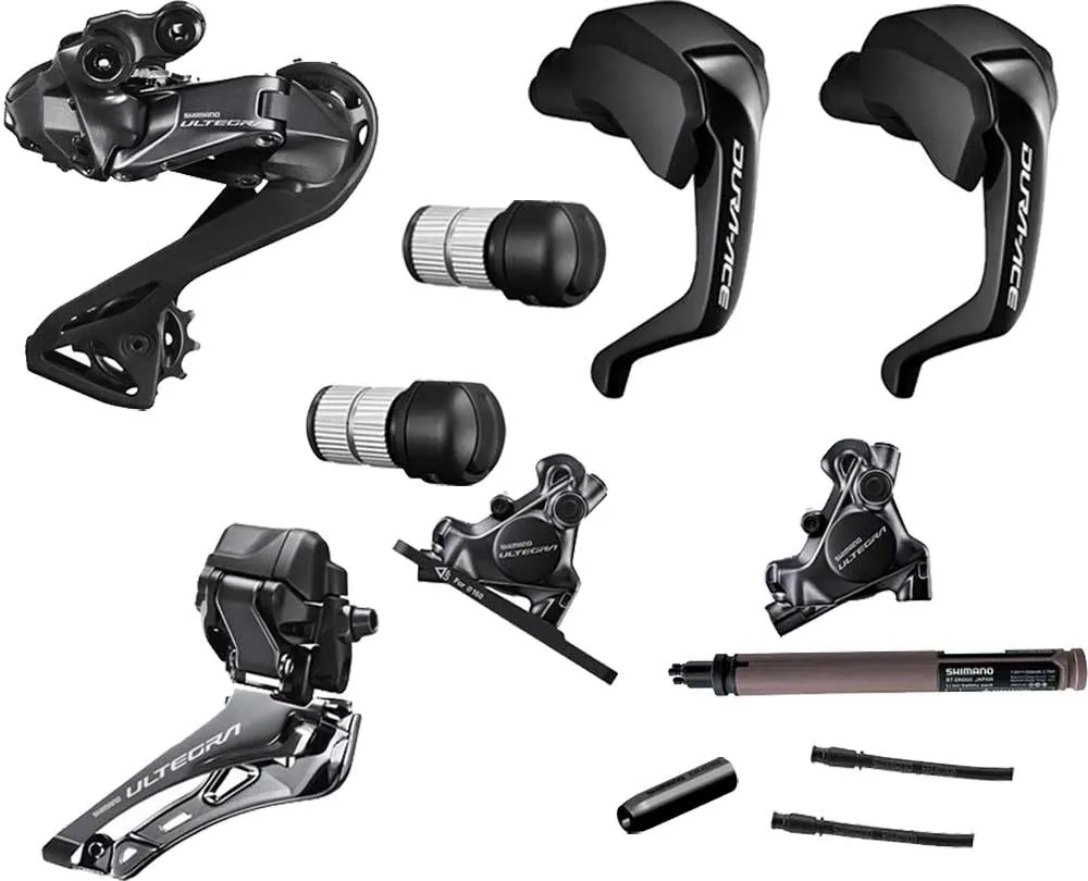 Shimano Ultegra TT Di2 Upgrade Kit R8170 / R9180 Disc Flat Mount ...