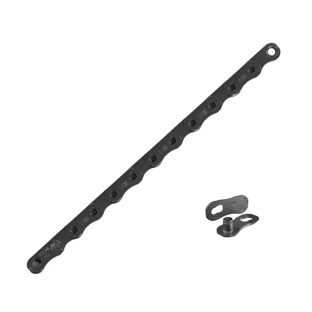 Sram X01 Eagle Kette Transmission T-Type 12 fach Flattop incl PowerLock ...