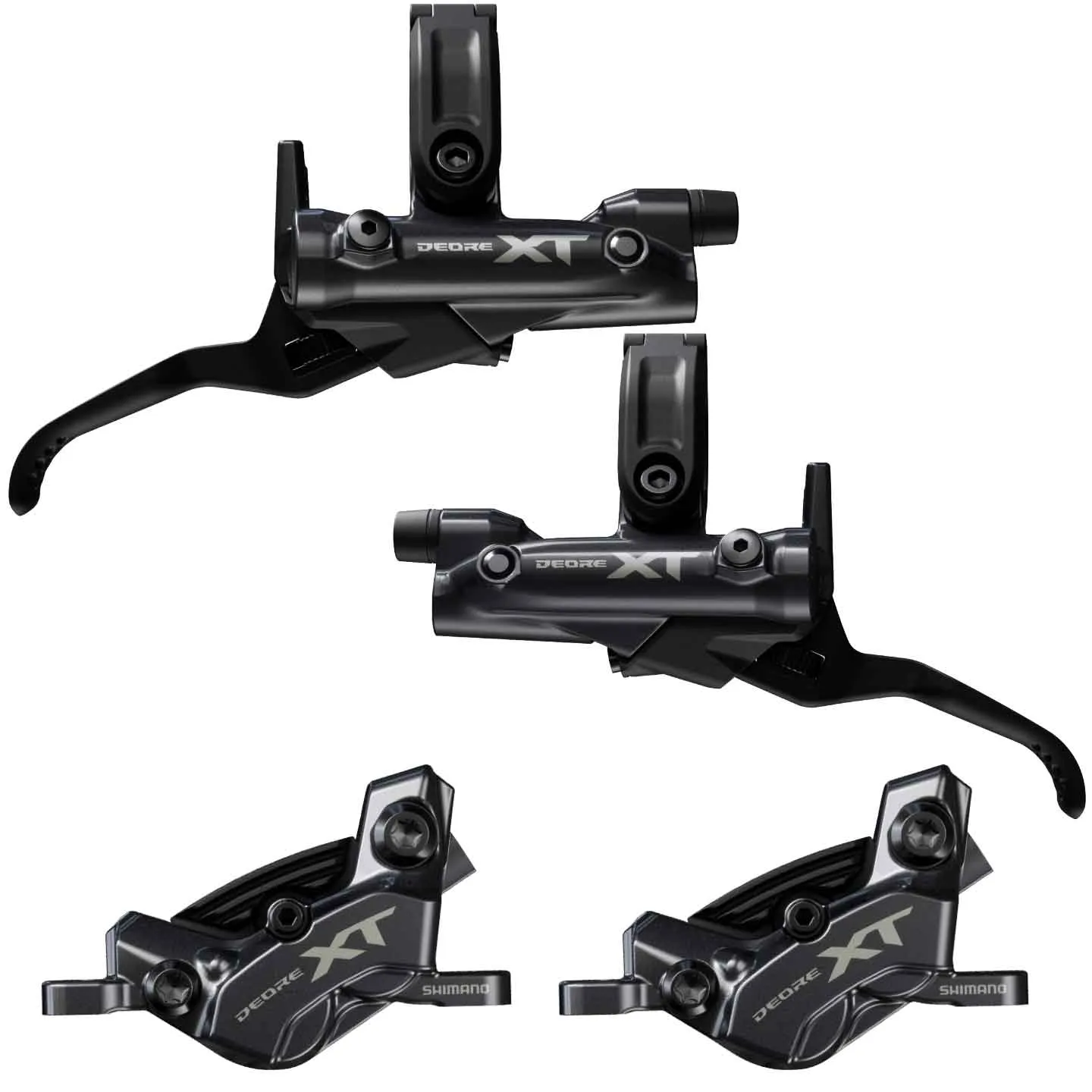 Discset Shimano Deore XT M8220 Scheibenbremsen 4-Kolben komplett - TNC ...